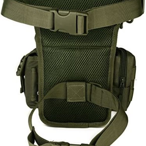 Bags | Tactical Drop Leg Bag Military Fanny Tool Thigh Pack Molle Panel ...